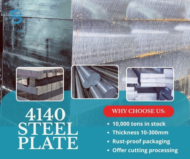 Types of 4140 Steel: Grades, Treatments, and Applications